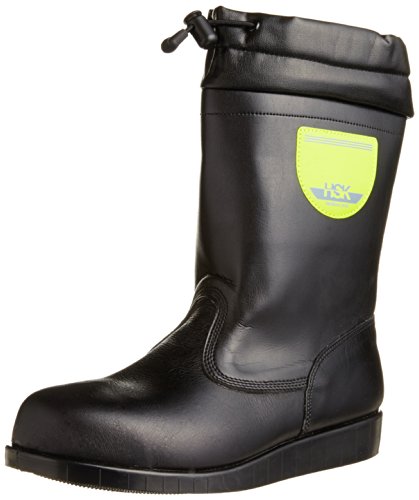 ノサックス 安全靴 舗装靴 HSK半長靴フード付 道路舗装用 HSK208フード付 メンズ 黒 25.5cm(25.5cm)