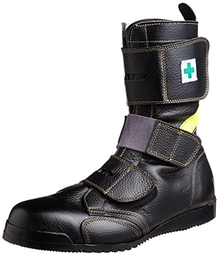 ノサックス 安全靴 高所用JIS規格 みやじま鳶マジック Mマジック メンズ 黒 26cm(26cm)