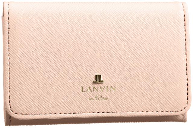 ランバンオンブルー リュクサンブール 名刺入れ 480114 レディース (オールドローズ)