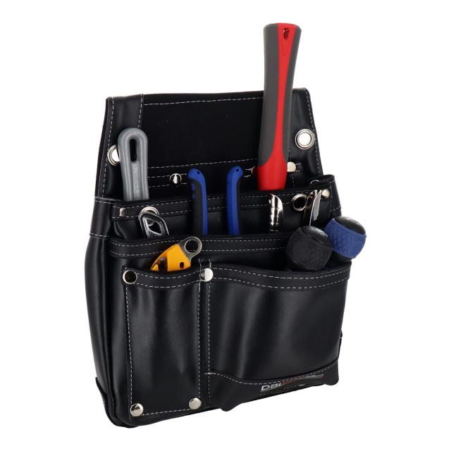 三共コーポレーション DBLTACT 本革卓越 釘袋 2段 ブラック DTL-07-BKの通販はau PAY マーケット - Ys | au PAY マーケット－通販サイト