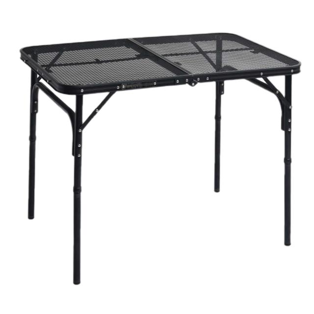 キャンパーズコレクション タフライトテーブル(幅90奥行60cm) TLT-6090(MBK)