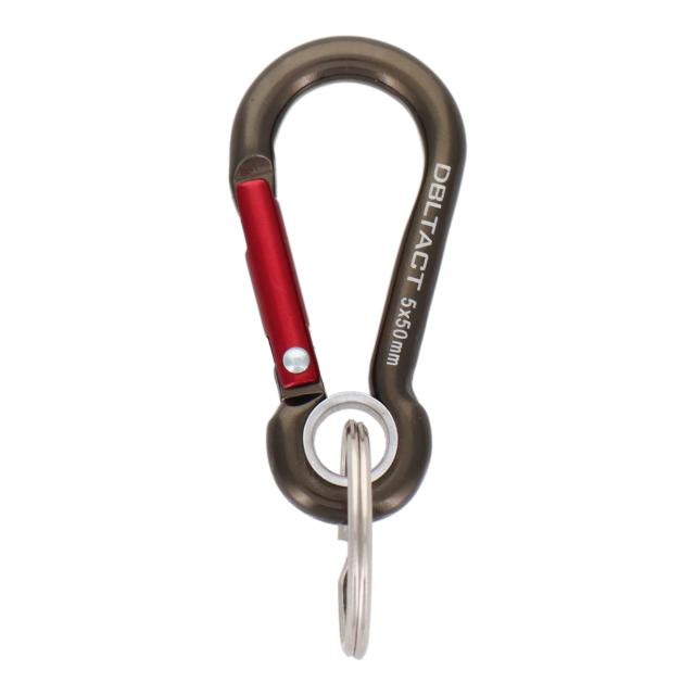 三共コーポレーション DBLTACT アルミカラビナ 抜け止めO環付 φ5mm ガ ンメタ(S)×レッド DT-AKO-255の通販はau PAY マーケット - くもいすとあ | au ...