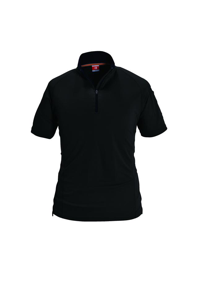 BURTLE バートル 半袖ジップシャツ 春夏用 415 35 ブラック Mの通販はau PAY マーケット - YH-SHOP | au PAY マーケット－通販サイト