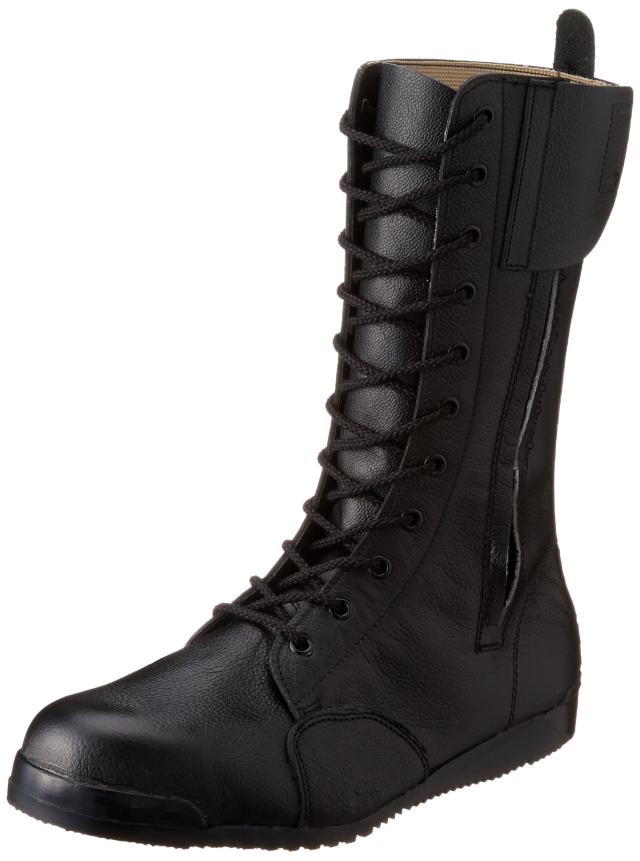 ノサックス 安全靴 高所用JIS規格 ロング鳶 LT-700 メンズ 黒 JP JP27cm(27cm)