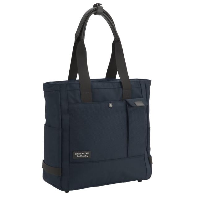 MANHATTAN PASSAGE(マンハッタンパッセージ)#8530MB “Lux 2” ビジネストート (ミッドナイトブルー)