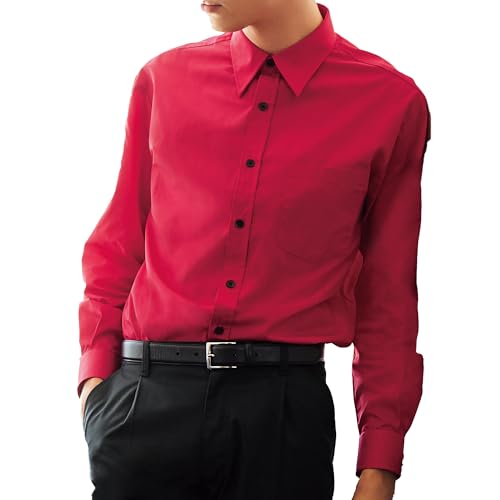 アルベ ユニフォーム 男女兼用 長袖 全13色 SS〜4L ベーシック シャツ EP5962 C-2 レッド LLの通販はau PAY マーケット - YH-SHOP | au PAY ...