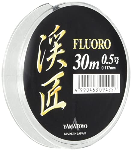 ヤマトヨテグス(YAMATOYO) フロロカーボンライン 渓匠フロロ 30m 0.5号 1.7lb クリアの通販はau PAY マーケット - FJショップ | au PAY マーケット－通販サイト