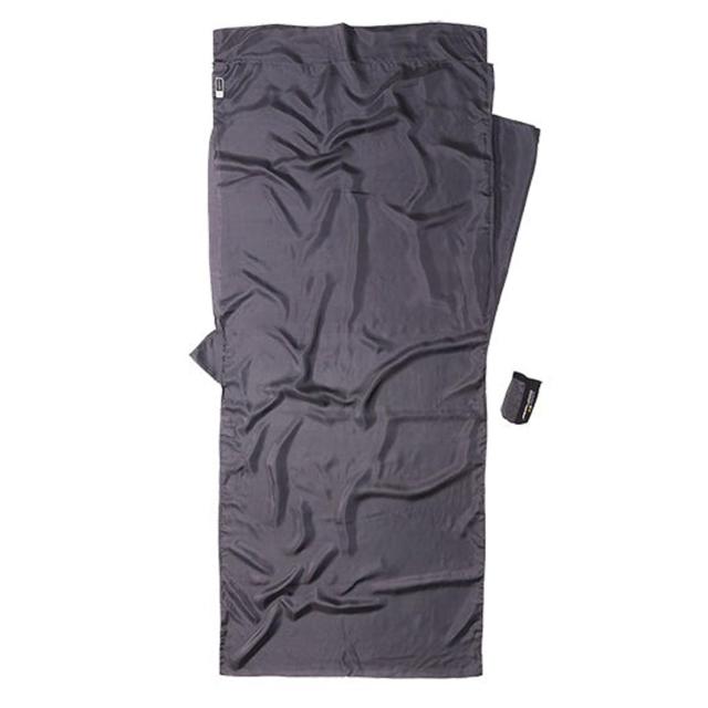 Cocoon コクーン サファリ トラベルシーツ シルク ライノグレー 軽量 コンパクト 携帯用インナーシーツ ホテル バックパック旅行 登山用