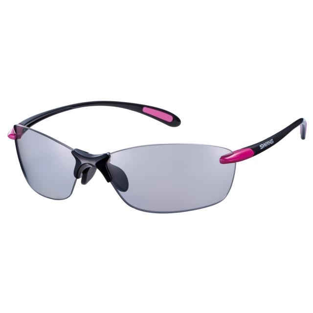 SWANS(スワンズ) スポーツ 偏光 サングラス エアレス リーフ フィット 偏光レンズ モデル SALF-0053 BK ブラック×マゼンダ 運転 釣り ラ