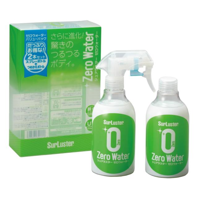 [送料無料]SurLuster(シュアラスター) ゼロウォーター バリューパック 詰め替え 280ml 2本 親水 ガラス系コーティング 約2ヶ月耐久 艶 光沢 紫外線の通販はau PAY ...