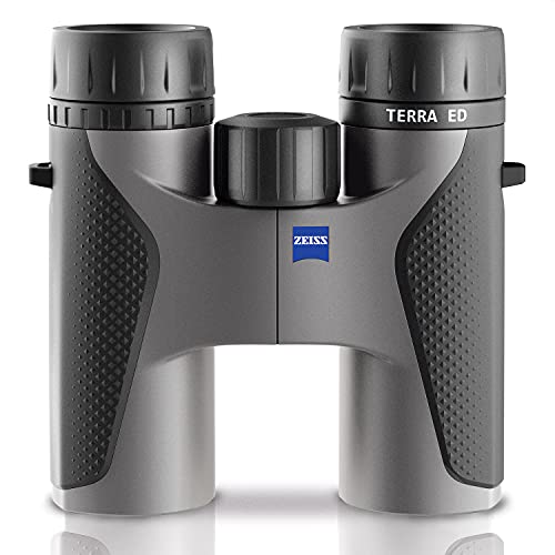 ZEISS 双眼鏡 Terra ED 8x32 ダハプリズム式 8倍 32口径 EDレンズ タフ＆軽量 完全防水 グレー 653481