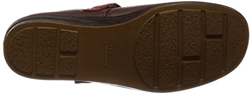 スポルス スニーカー 日本製 撥水 本革 マジック 4E 22~25cm レディース SP5630 ブラウンC 23.5cm