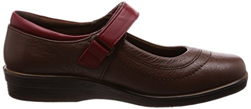 スポルス スニーカー 日本製 撥水 本革 マジック 4E 22~25cm レディース SP5630 ブラウンC 23.5cm