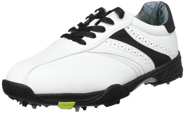 LYNX(リンクス) ゴルフシューズ LXSH-7568 ホワイト×ブラック 27.0cm