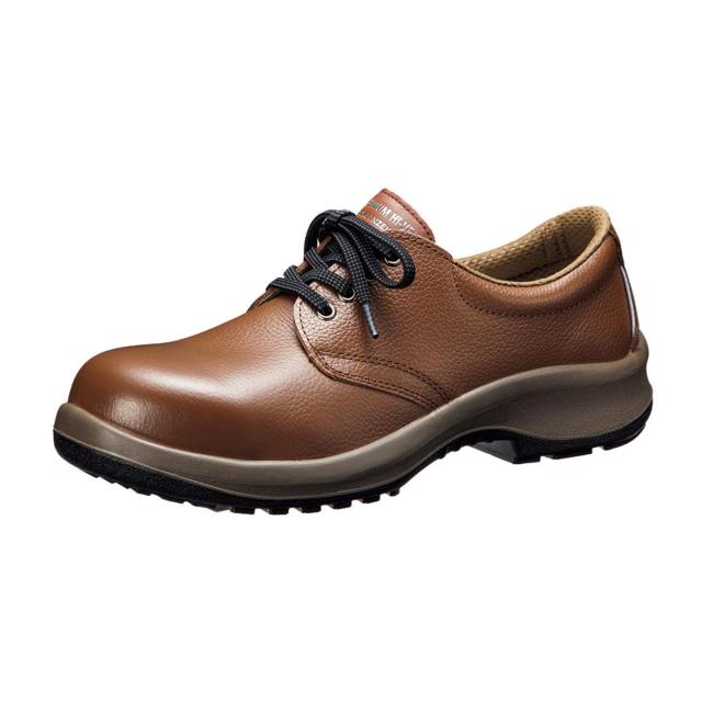 ミドリ安全 安全靴 短靴 プレミアムコンフォート PRM210 ブラウン 24.5cm
