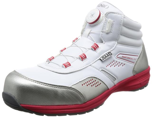 イグニオ プロテクティブスニーカー IGS1058TGF-WH24.5 ホワイト 24.5 cm