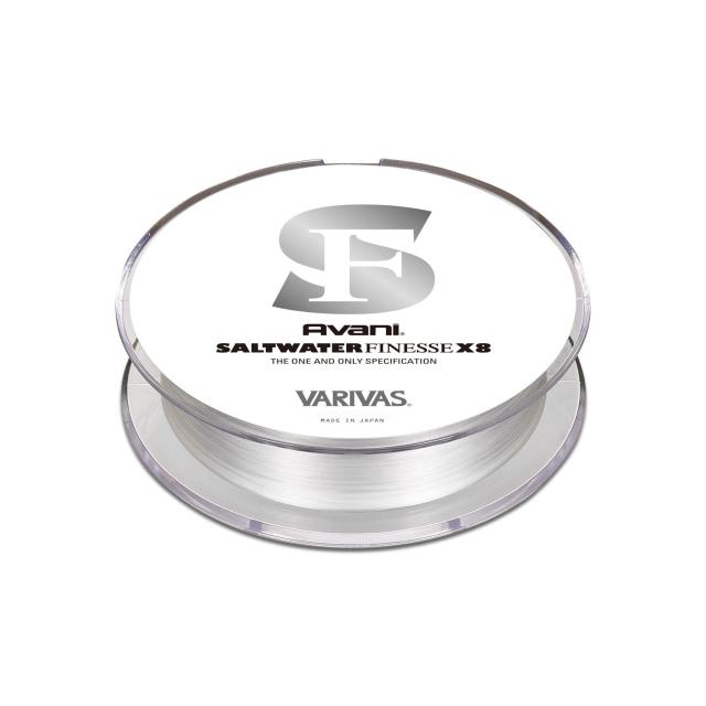 VARIVAS(バリバス) PEライン アバニ ソルトウォーターフィネスPE X8 150m 0.3号 0.3号(7.5lb) クリ スタルホワイト