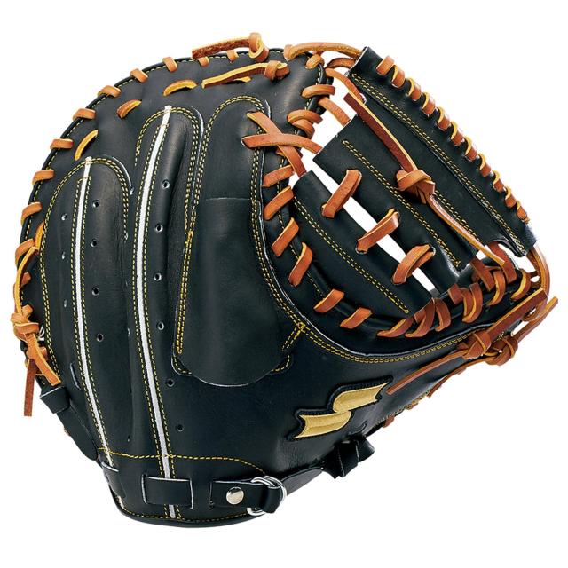 SSK(エスエスケイ) 硬式ミット 硬式特選ミットシリーズ 捕手用 SPM120 ブラック×タン 【2020年春夏モデル】