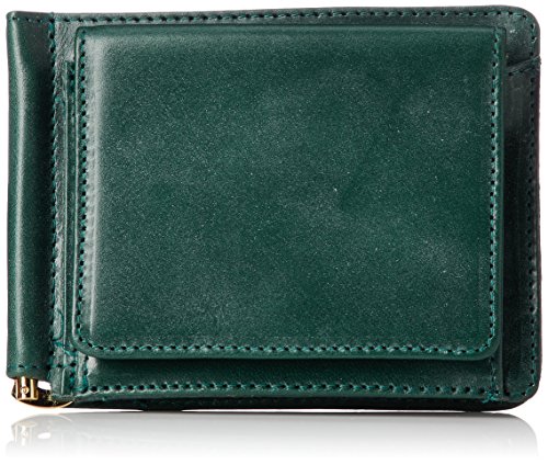 グレンロイヤル マネークリップ with Coin Pocket Money Clip イギリス製 ブライドルレザー(牛革) コンパクトウォレット 2つ折り財布