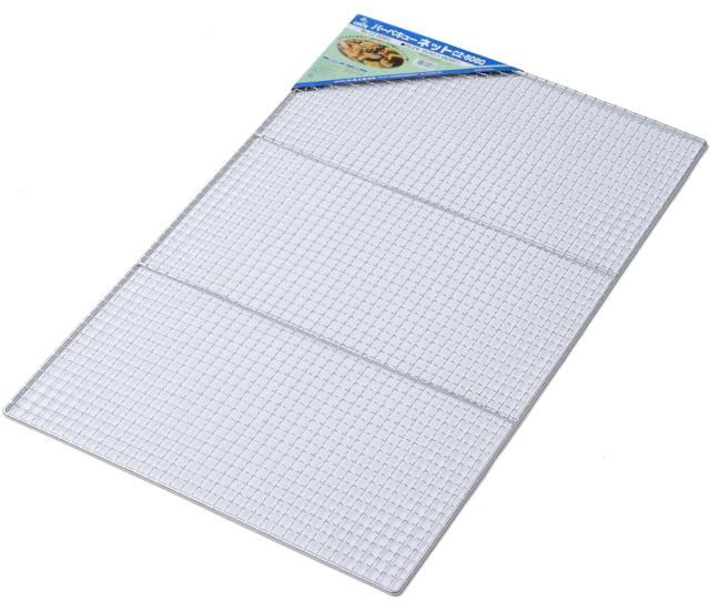 尾上製作所(ONOE) 10枚入り バーベキューネットCZ-5080 G-CZ-5080 50×80cm 業務用セット バーベキュー BBQ 干し網 焼き網 クロームメッ