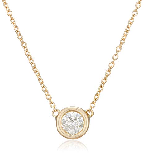 エステール ESTELLE 【WEB限定商品】ダイヤモンド K18 イエ ローゴールド ネックレス(0.2ct) 0344-1667-0014-0000
