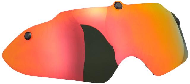 OGK KABUTO(オージーケーカブト) 自転車 ヘルメ ット オプションパーツ シールド ARS-3 SHIELD ゴールドミラー