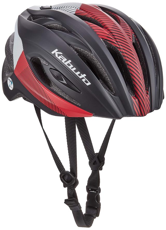 KABUTO(カブト) 自転車 ヘルメ ット RECT(レクト) G-1マットブラックレッド サイズ:M/L(頭囲:57~60cm) JCF公認