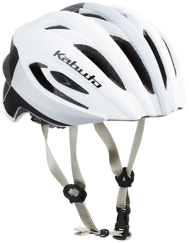 KABUTO(カブト) 自転車 ヘルメ ット RECT(レクト) G-1マットホワイト サイズ:M/L(頭囲:57~60cm)