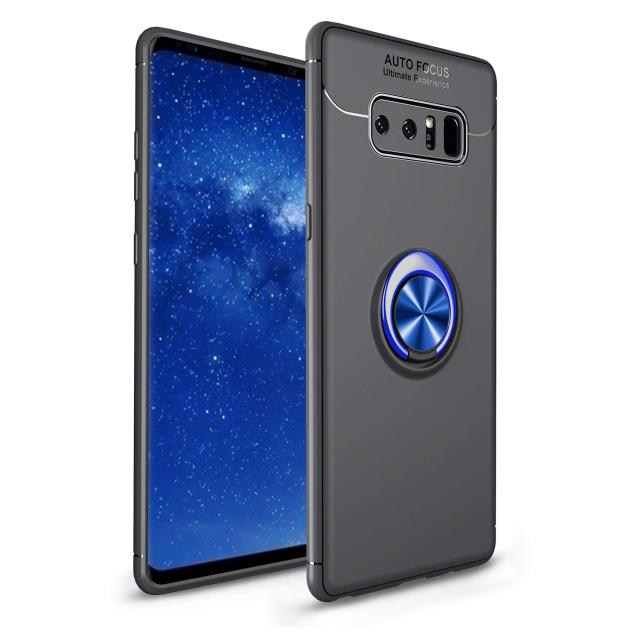 Galaxy Note8 SC-01K/SCV37スマホ保護ケース ギャラクシーNote8背面ケース Zouzt TPU 軽量 リング付き スタンド 車載ホルダー 360度回転 の通販はau ...