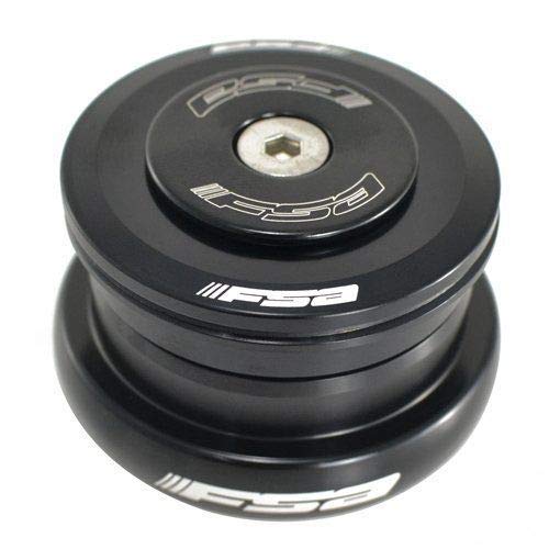 その他のスポーツ FSA 1/DX Pro-A 1-1/8 Inches to 1.5Inches Tapered Headset with Top Cap, XTE1666