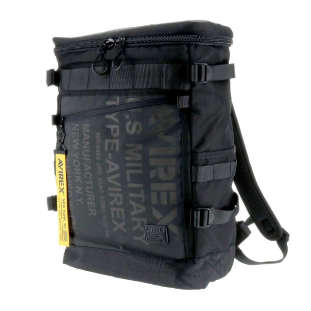 (アヴィレックス) AVIREX リュックサック デイパック バックパック ヒューズボックス 1.ブラック