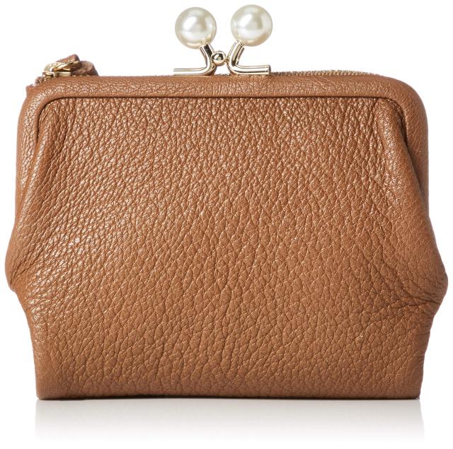 ペルケ アクリル玉がま口2つ折り財布 財布 レディース 本革 08-06-03160 CMP