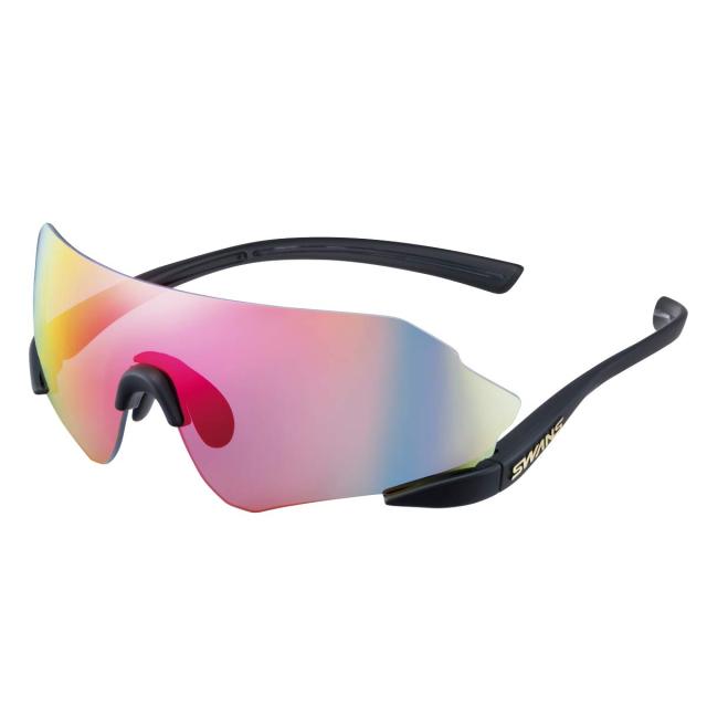 スワンズ 日本製 スポーツサングラス イーノックス ニューロン20 E-NOX NEURON20 マラソン ランニング 陸上競技 ENN20-1701 MBK レッド