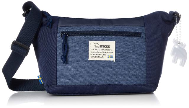 [モズ] ショルダーバッグ zzei-11-navy ネイビー