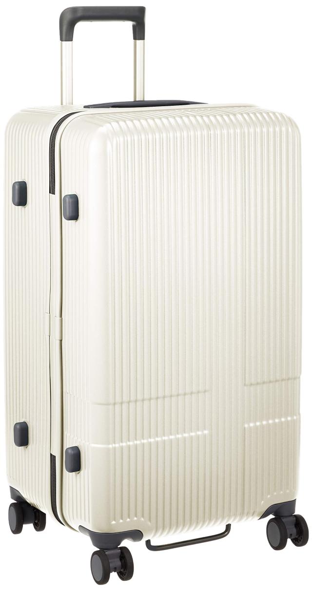 イノベーター スーツケース グッドサイズ スリム 多機能モデル INV70 付 75L 70 cm 4.2kg バニラ