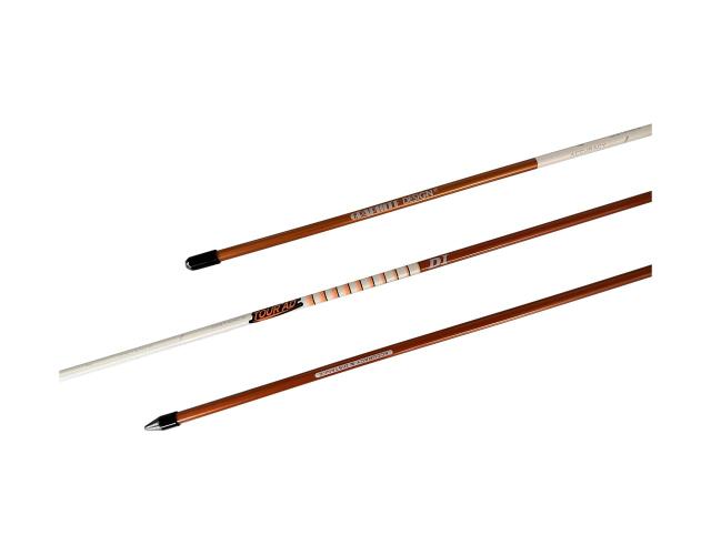 Tour AD スイング練習用品 アライメントスティック（２本セット） グラファイトデザイン (オレンジ)