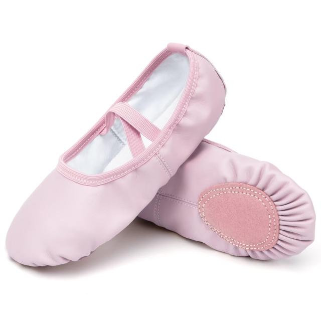 Linodes バレエダンスシューズ PU製バレエ靴 ダンス練習シューズ 大人＆子供用 初心者 練習用 (ピンク) 7Mの通販はau PAY マーケット - UGUISU MAMA au ...