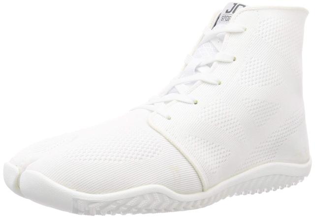 マルゴ 足袋型シューズ 地下足袋 トレーニング フィットネス ランニング ベアフット スポーツジョグII ユニセ ックス大人 ホワイト 24.5