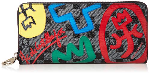 カステルバジャック クラー小物 メンズ レザー 長財布 ラウンドファスナー仕様 66623 クロ