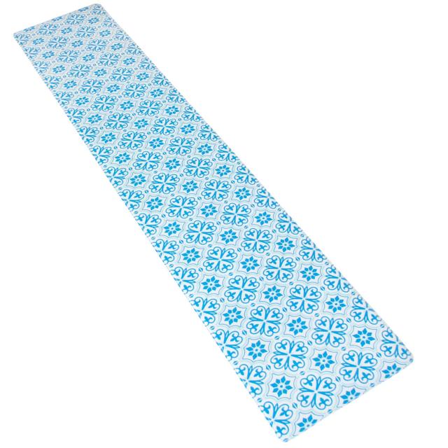 オカ(OKA)) 拭けるキッチンマット 約45cm×240cm ブルー(タイル)(拭くだけ PVC ビニー ル)の通販はau PAY マーケット - YH-SHOP | au PAY ...