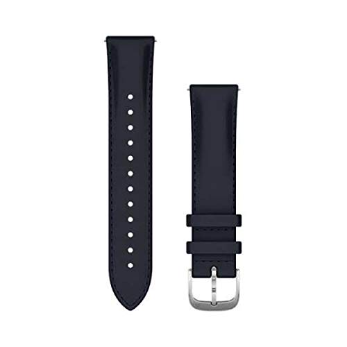 GARMIN Quick Release バンド 20mm Navy Italian Leather/Silver 010-12924-60【GARMIN純正品】