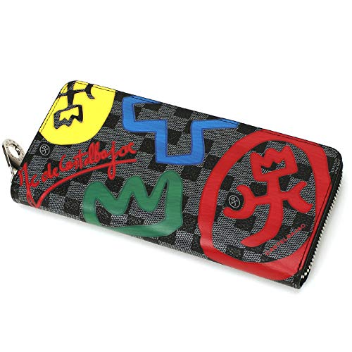 カステルバジャック ラウンドファスナー長財布 小銭入れあり Couleurs(クラー) 066623 クロ
