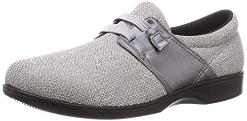 ムーンスター スニーカー 日本製 幅広 3E 軽量 ゴム紐 22~25cm レディース らくらくL018 グレイ 25.0cm