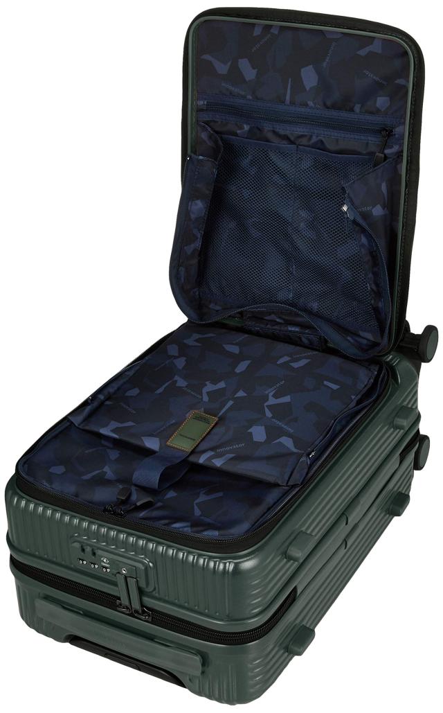 イノベーター スーツケース 機内持ち込み 多機能モデル INV50 付 38L 55 cm 3.3kg TSA-承認済み オリーブドラブ