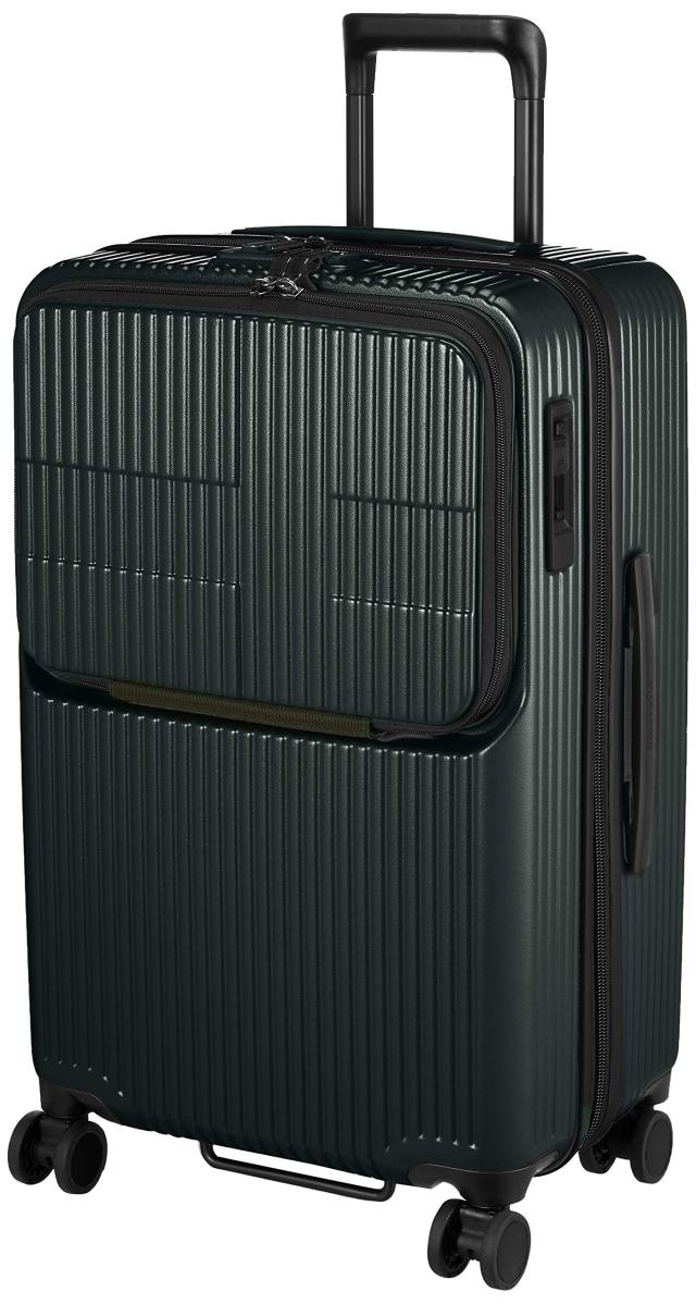 イノベーター スーツケース グッドサイズ オープン 多機能モデル INV60 付 62L 65 cm 4kg TSA-承認済み オリーブドラブ