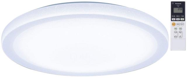 パナソニック LEDシーリングライト 寝室向け 目覚めのあかり搭載 リネン柄 調光・調色可 10畳 HH-CF1071A