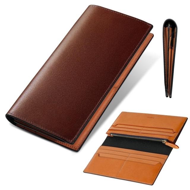 ファブリツィオ 財布 メンズ 長財布 小銭入れ メンズ財布 スタイリッシュ 一流の革職人が作る 高級 イタリアン レザー 本革 大容量 男