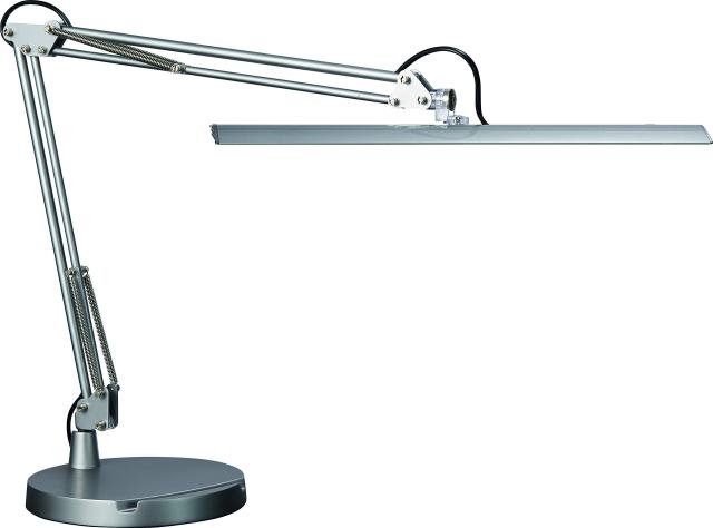 山田照明(Yamada Si) Zライト 卓上 ベース付 明るさ2430Lx 高演色LED 肌色きれい Ra90 シルバー Z-10DSL