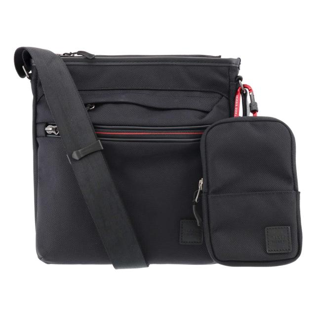 [タケオキクチ] ショルダーバッグ スプリット メンズ 743114 【01】 ブラック