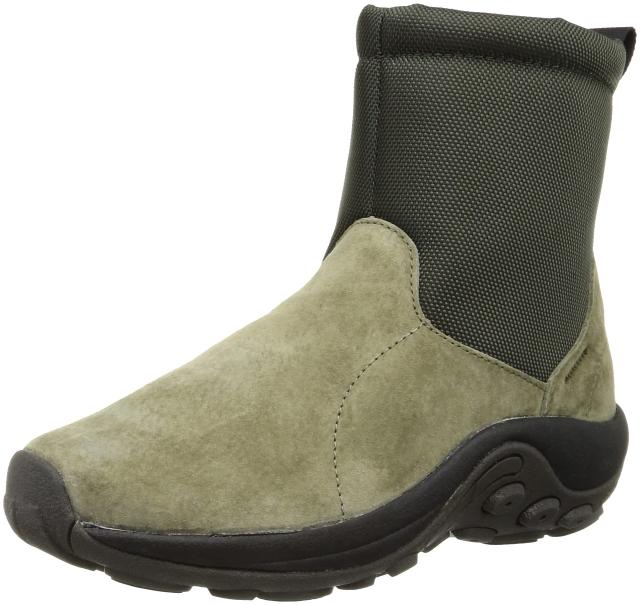[メレル] ウィンターブーツ JUNGLE MID ZIP POLAR WATERPROOF ICE+ OLIVE 23.0 cm